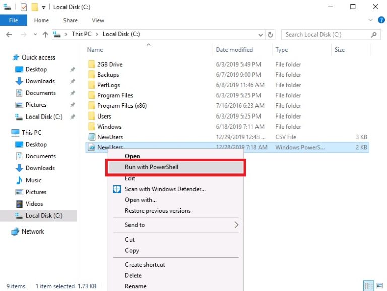 Import Active Directory Users from a CSV with PowerShell