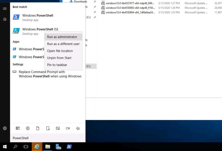 Bulk Install Windows Update Msu Files With Powershell Server Academy