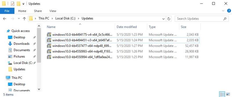 Bulk Install Windows Update Msu Files With Powershell Server Academy