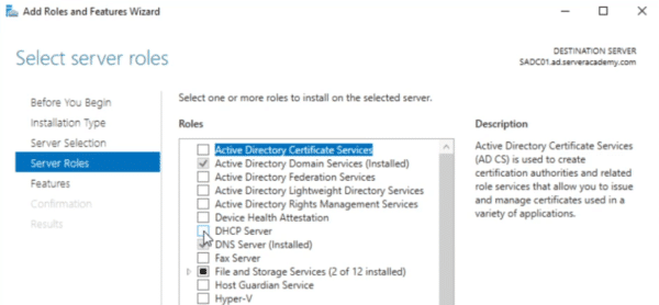 Install and configure DHCP (Dynamic Host Configuration Protocol ...
