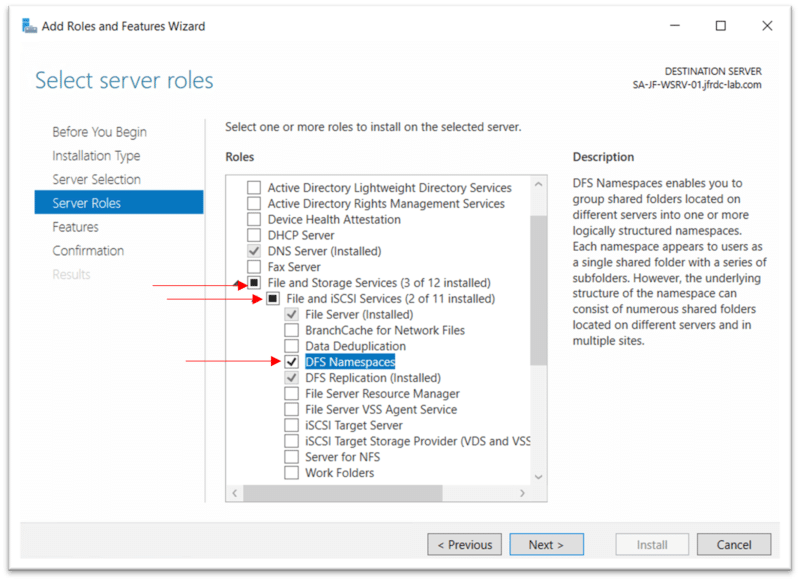 Implementing DFS (Distributed File System) - Server Academy