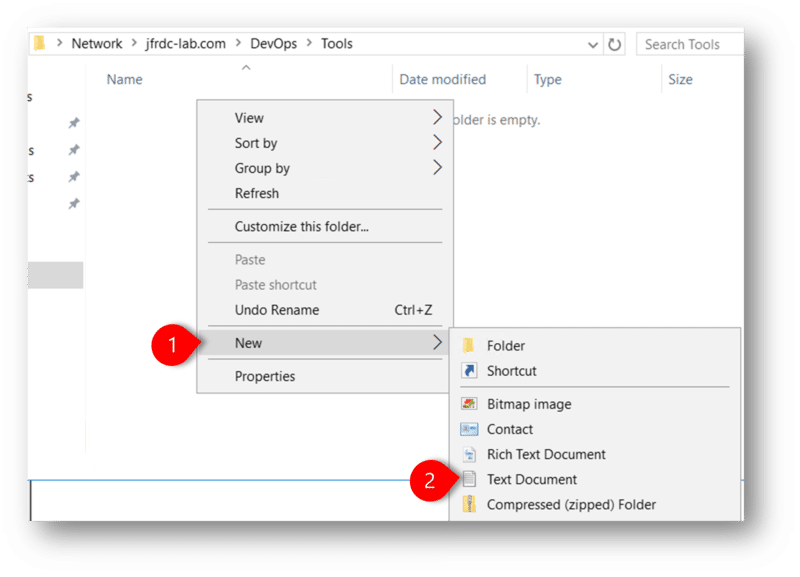 Adding A Target Folder To A Namespace Server Academy