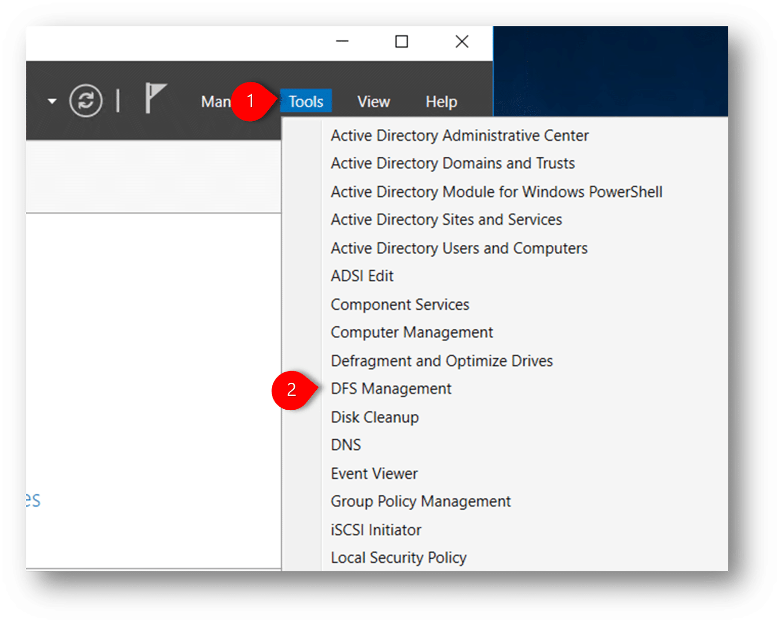 Adding a Target Folder to a Namespace - Server Academy