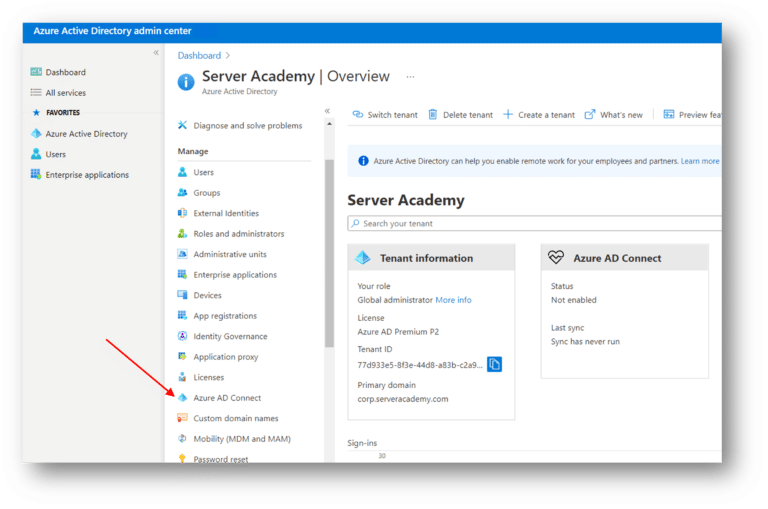 Syncing your On-Premise Users to Azure Active Directory. - Server Academy