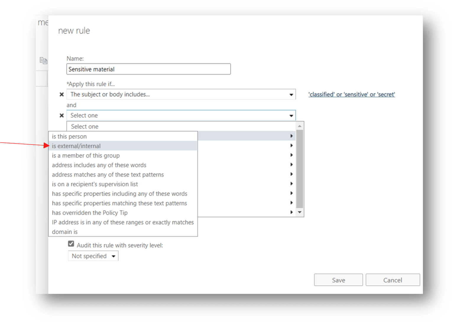 Creating Mail Flow Rules - Server Academy