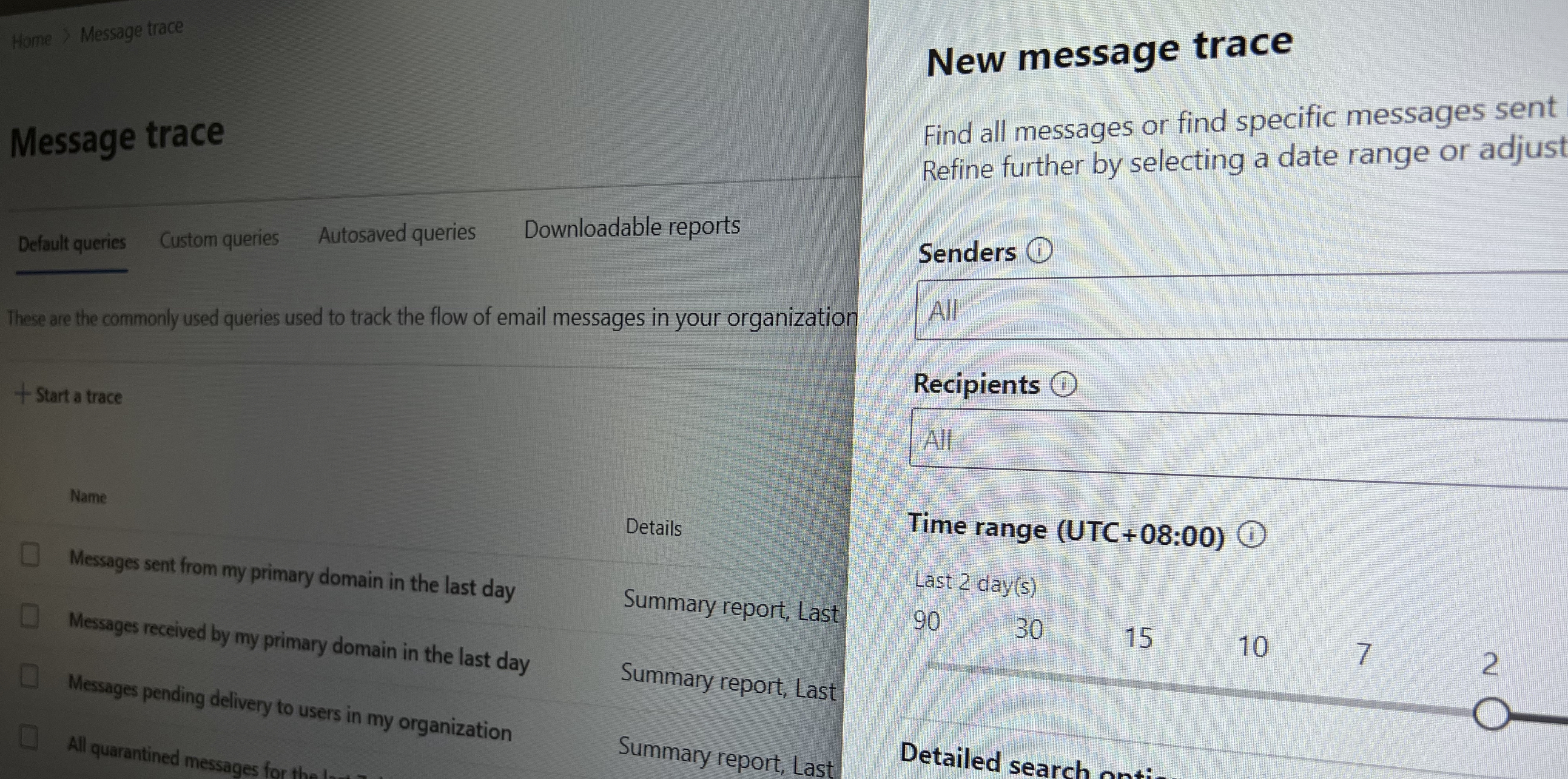 Running Message Trace in Exchange Admin Center - Server Academy