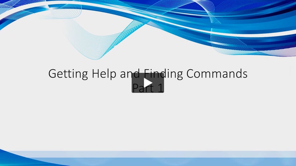 Getting Help and Finding Commands Part 1 - Server Academy