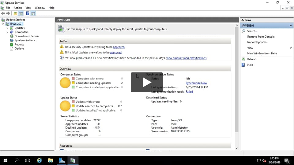 Configure WSUS with Group Policy - Server Academy