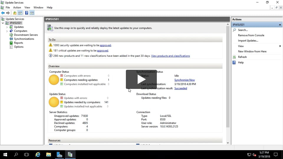 Configure WSUS with Group Policy - Server Academy