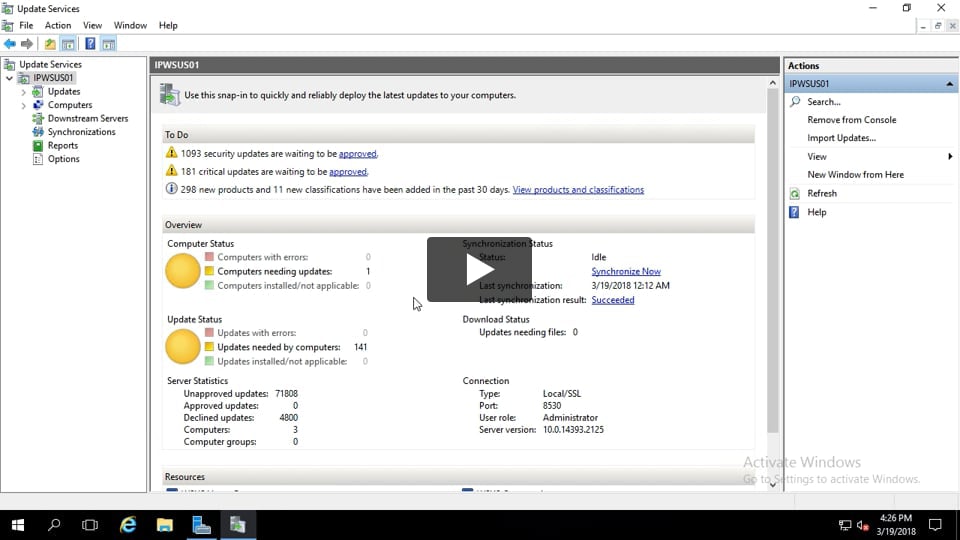 Configure WSUS with Group Policy - Server Academy