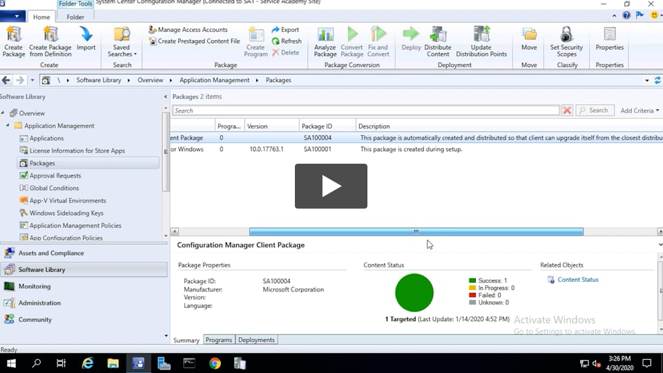 Deploy Configuration Manager Client Using The Client Push Method 6327