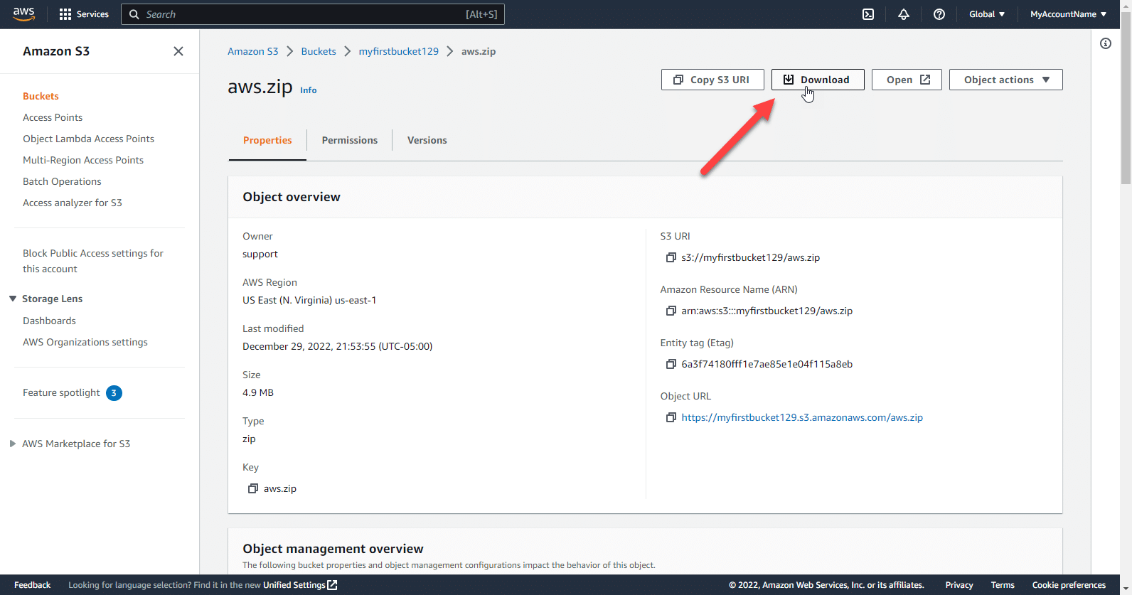 Learn how to download files from Amazon S3 - Server Academy
