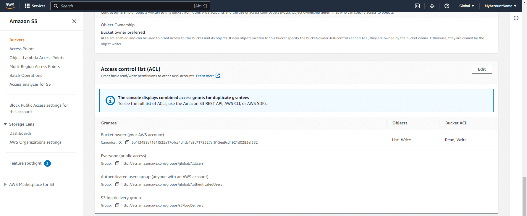 Configure S3 permissions and access controls - Server Academy