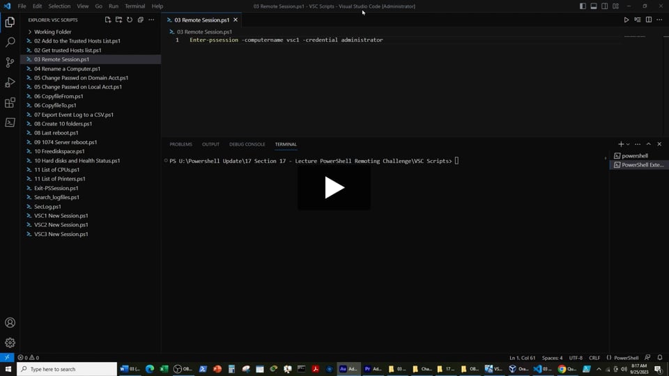 Administration and Automation with Windows PowerShell