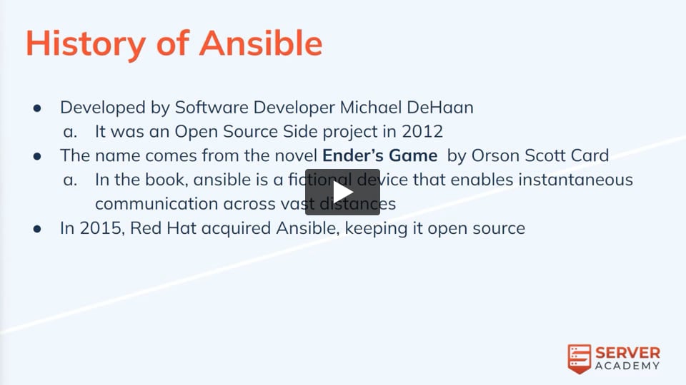 What is Ansible? – Server Academy